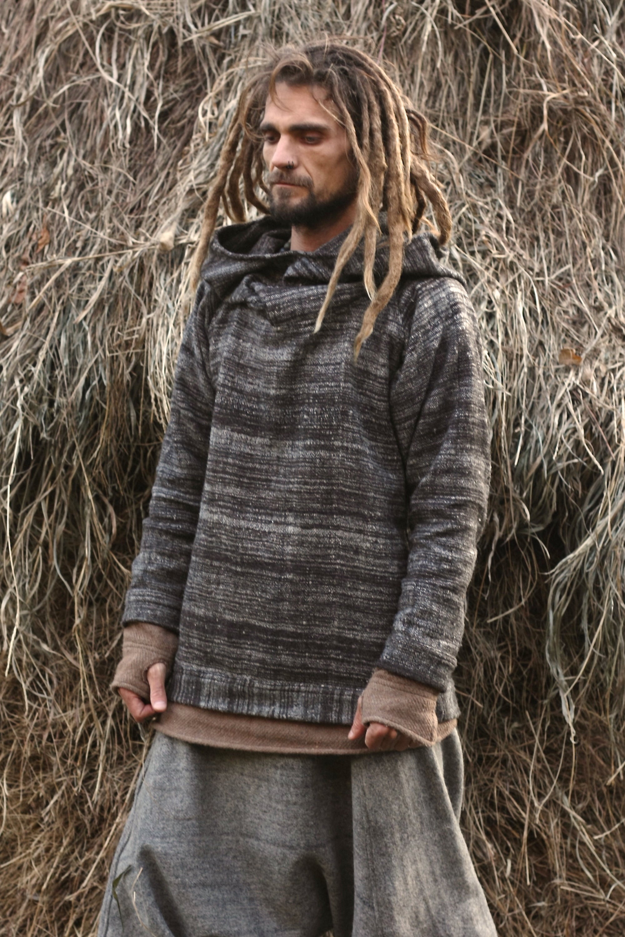 Earthy Men Vests ~ Pullover ~ Jackets – Primitive Tribal Craft