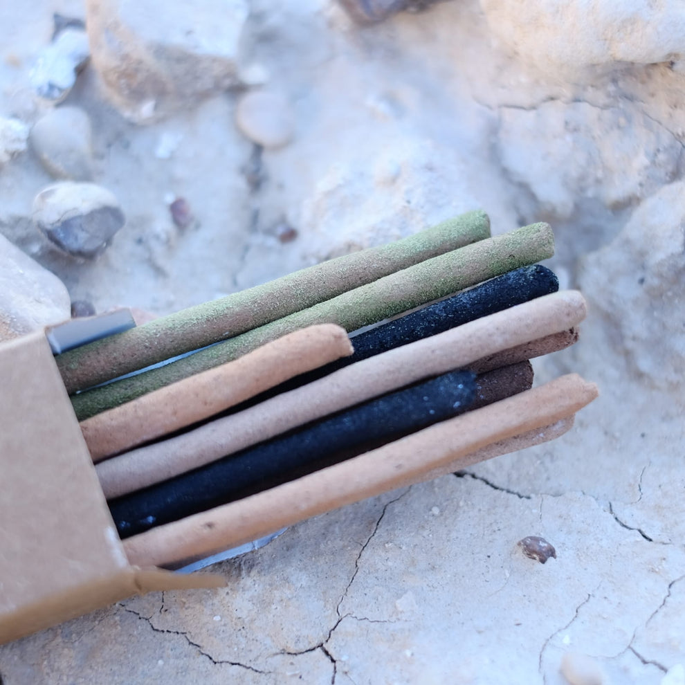 Desert Scent | Handcrafted & Hand-Rolled Natural Incense Pack ...