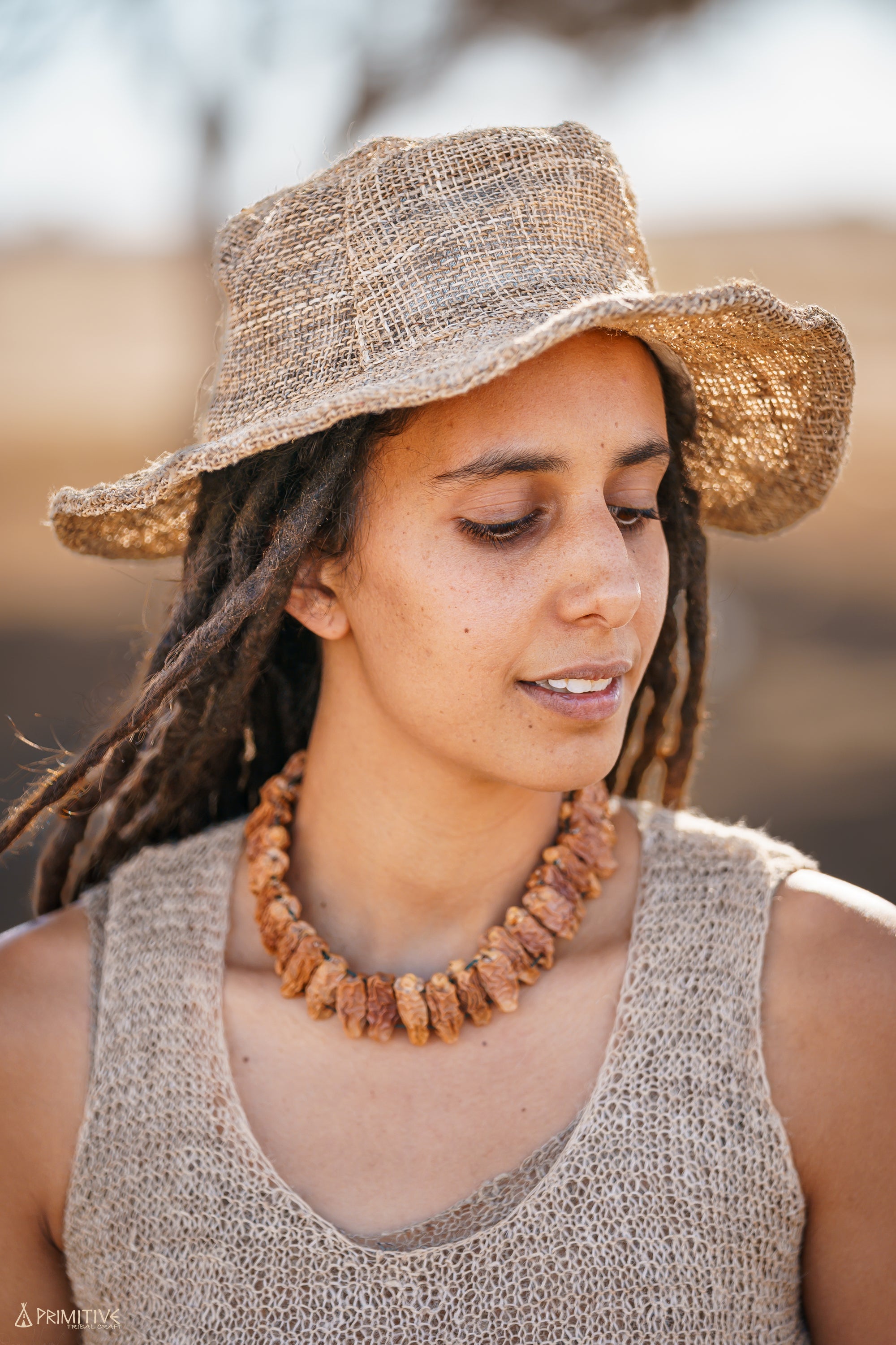 Stitched Hemp Hat ⋙ Wild Handspun Handwoven Himalayan Hemp – Primitive ...